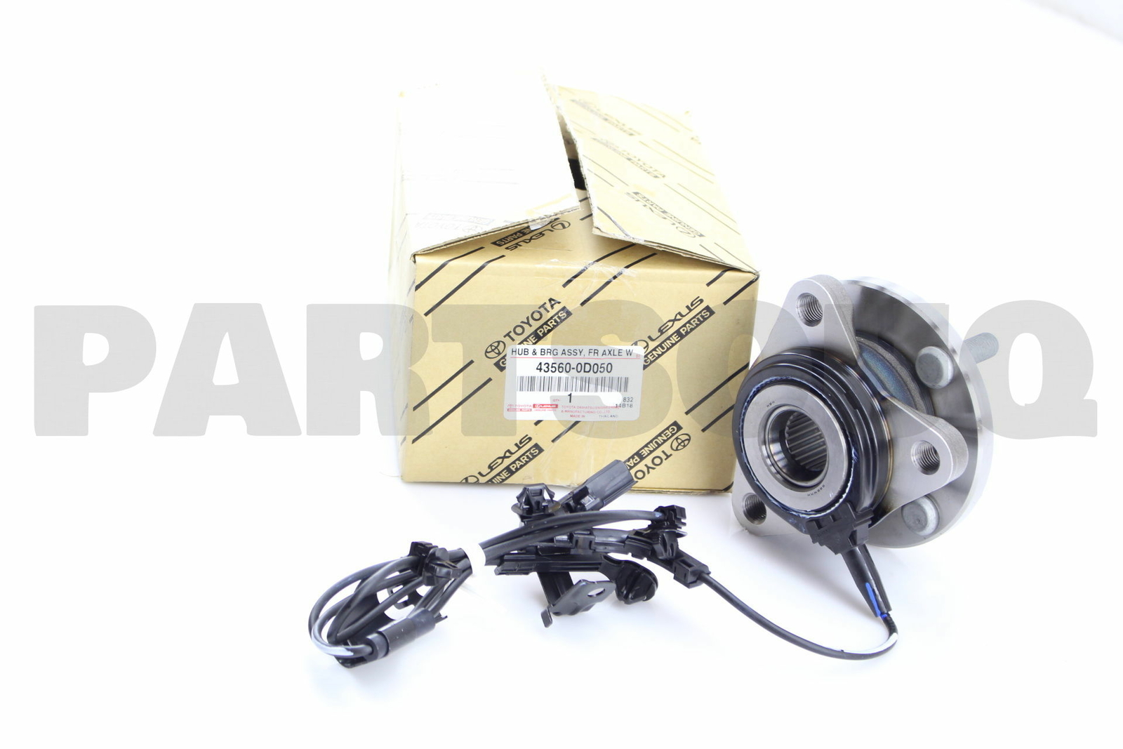 435600D050 Genuine Toyota HUB SUB-ASSY, FRONT AXLE, LH 43560-0D050 | eBay