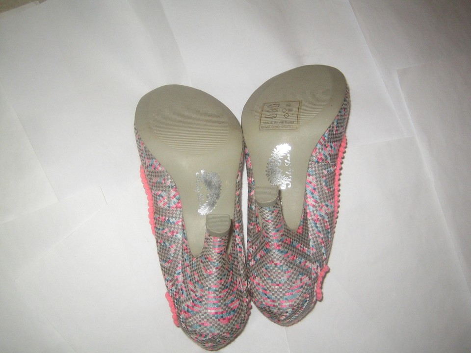 Ladies shoes ‘ Ruby Shoo ‘ – size 5 – multicoloured | eBay UK