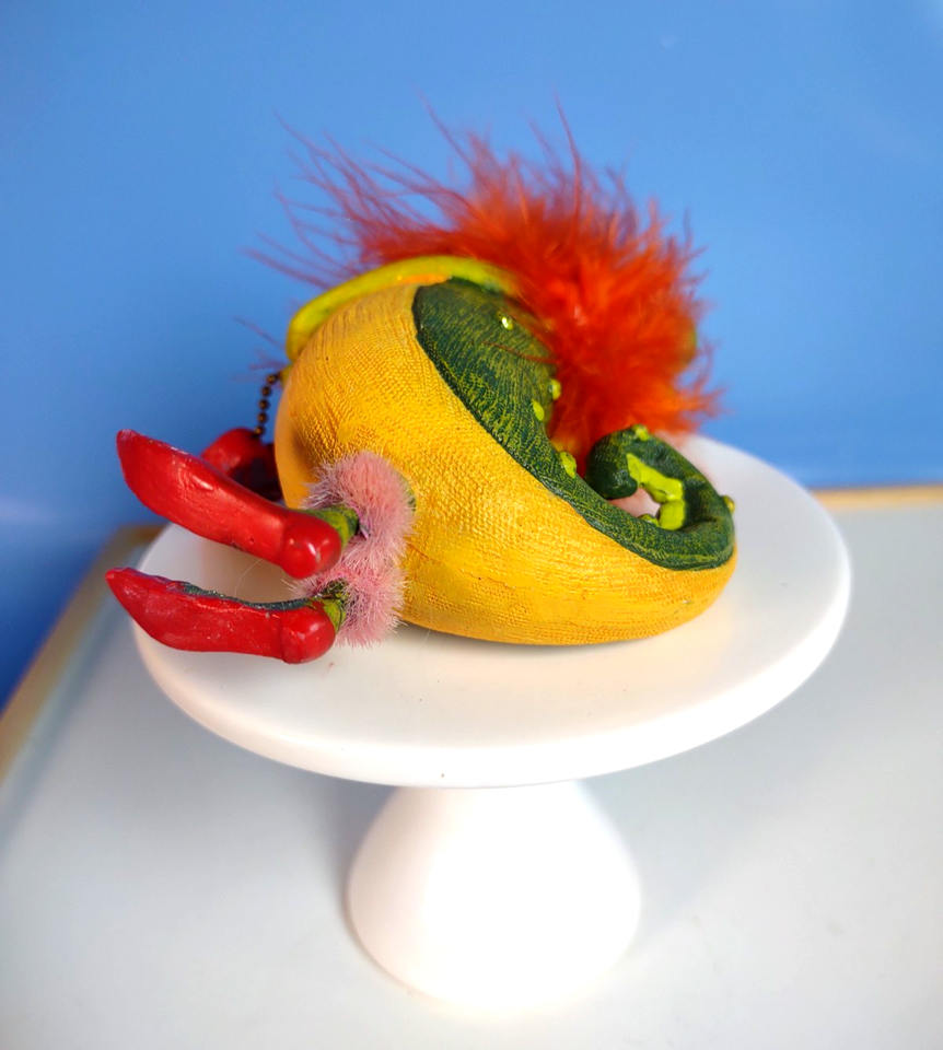 Dept 56 Feather Resin Patience Brewster Krinkles Lady Alligator Ornament *Read* | eBay