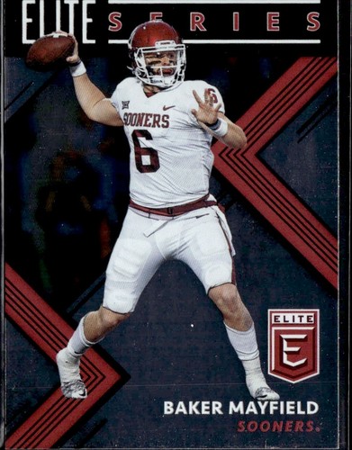 2018 Panini Baker Mayfield Elite Draft Picks Oklahoma Browns Buccaneers Rookie | eBay