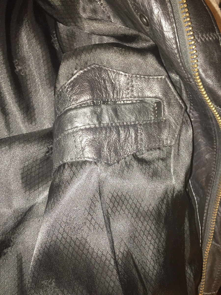 Vintage - Men's Sz XXL - Genuine Leather Jacket - Made In Vintage - Men's Sz XXL - Genuine Leather Jacket - Made In