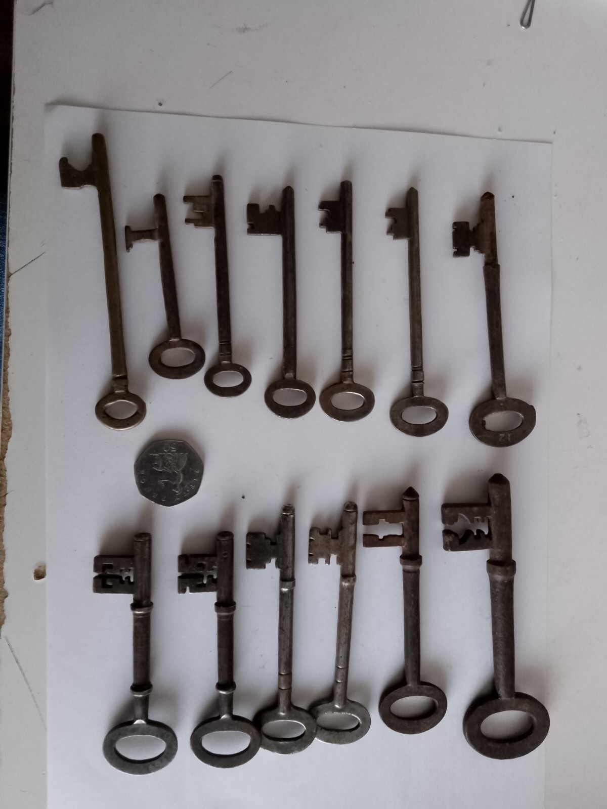 old small vintage antique keys - Unusual Shapes X 13 | eBay