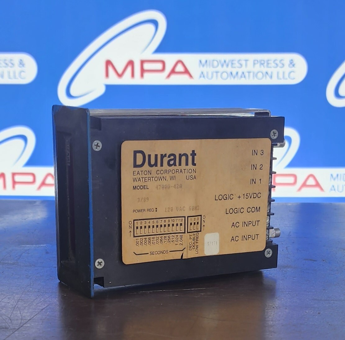 Durant 47000420 / 47000-420 Four Digit Rate Meter *Sold Individually 2 ...