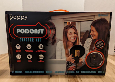 XO Poppy Podcast Starter Kit Bundle - NEW SEALED | eBay