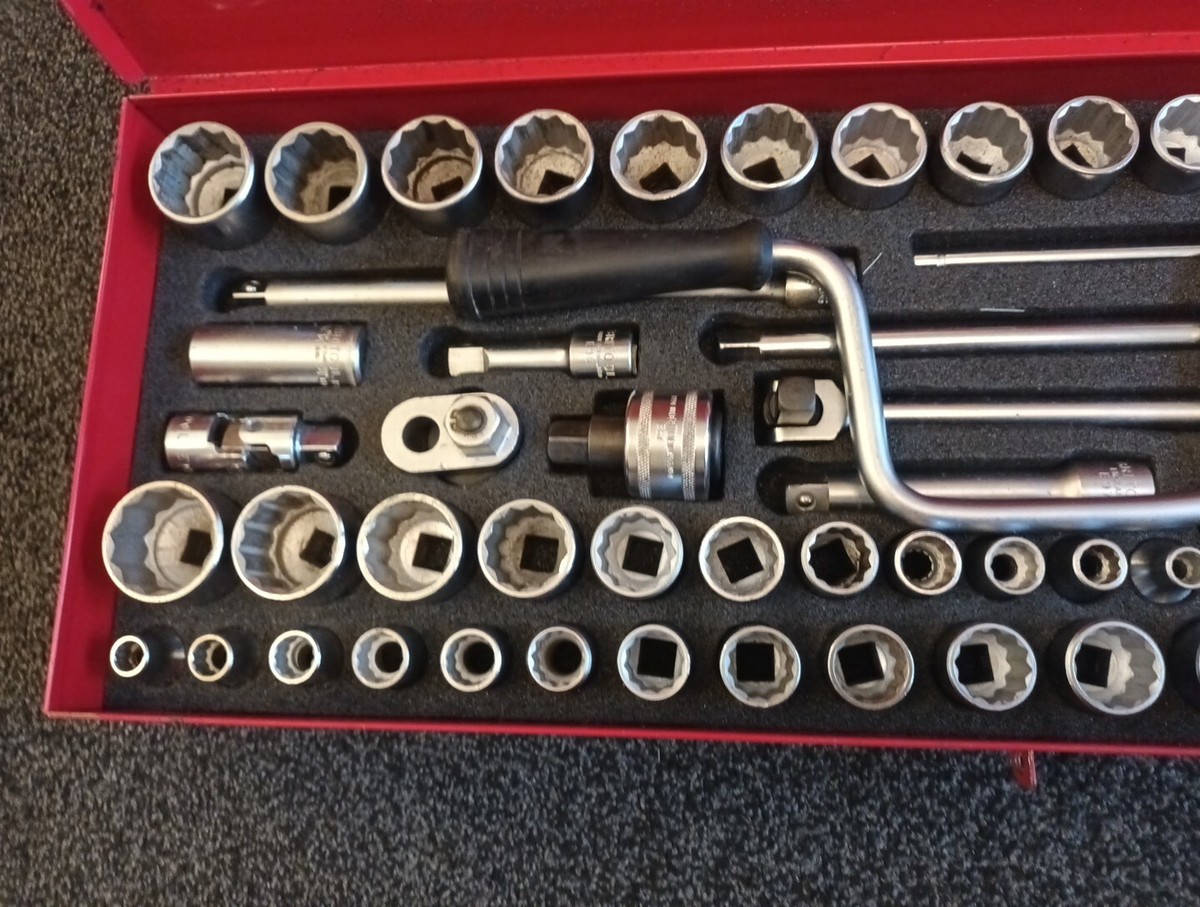Vintage Britool Socket Set Afww Ebay