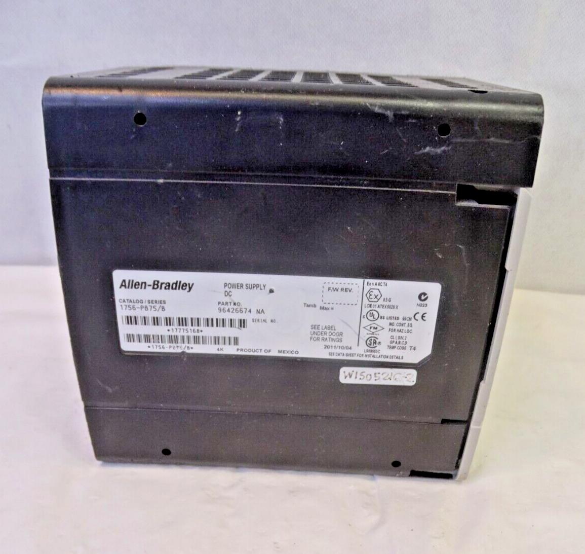 Allen Bradley DC Power Supply 1756-PB75/B ~ For PARTS/ REPAIR | eBay