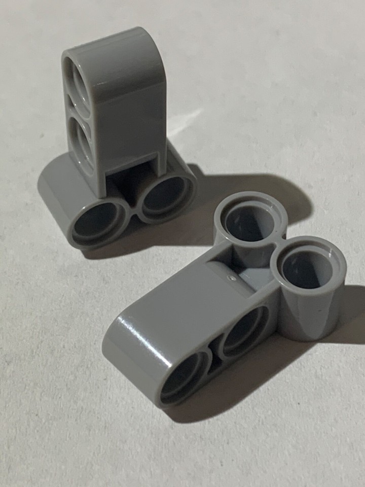 LEGO Parts 32557 (2pcs)Technic, Pin Connector Perpendicular Double 3L ...