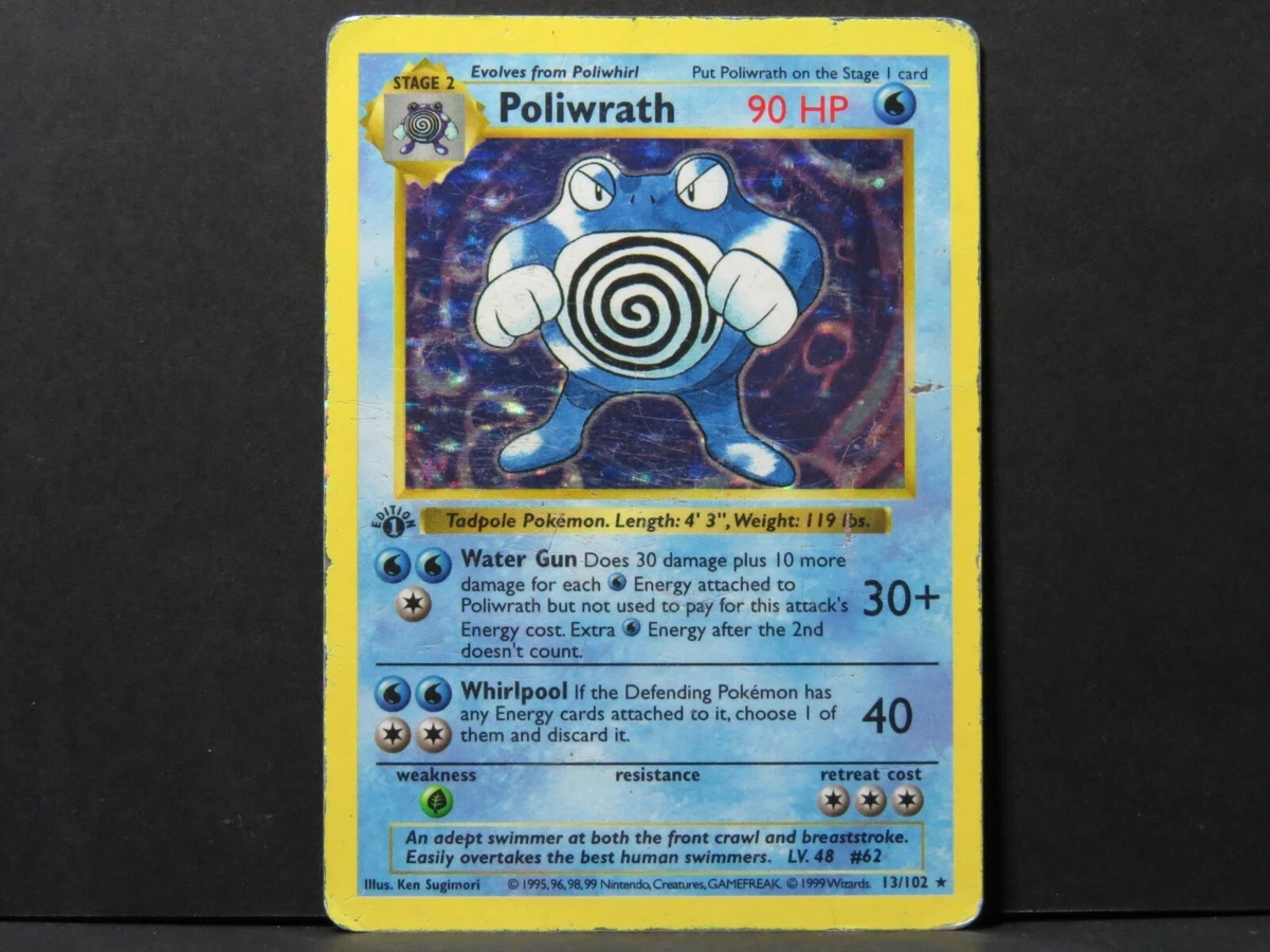 Poliwrath Pokemon Card