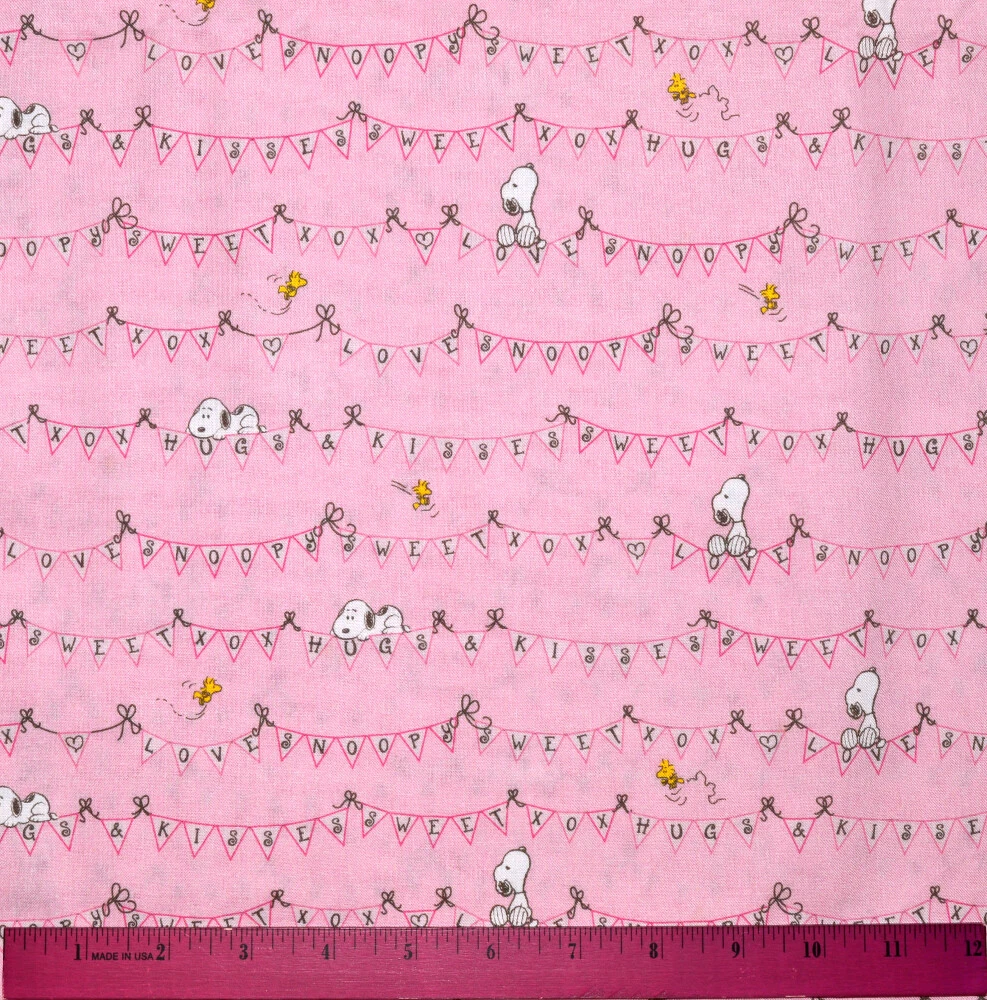 Snoopy Valentines Day Banner