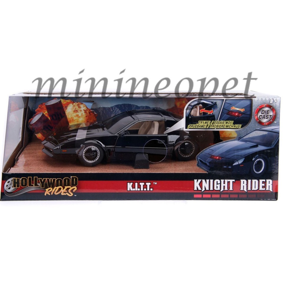 JADA 30086 KNIGHT RIDER KITT PONTIAC FIREBIRD K.I.T.T. SCANNER LIGHT 1/ ...
