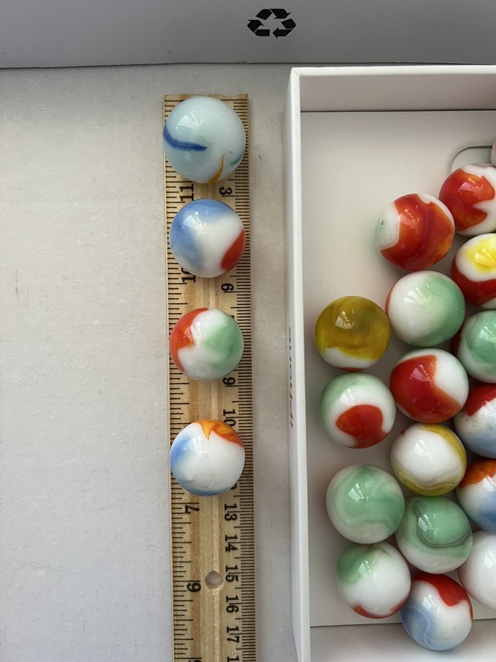 Antique Vintage Old Marbles SHOOTER MINT Lot 28 | eBay