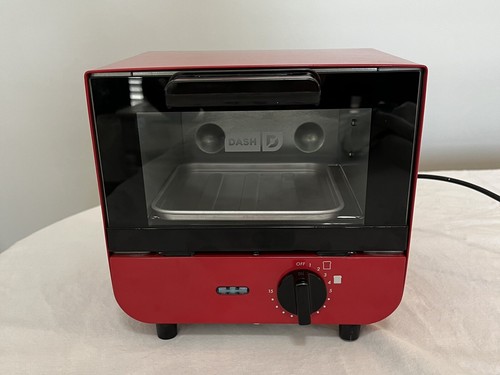 DASH Mini Toaster Oven Red | eBay