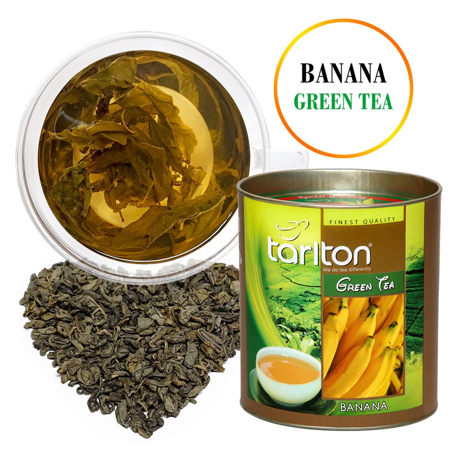 Tarlton Ceylon Green Tea - Mango, Jasmine, Ginger & Orange, Banana ...