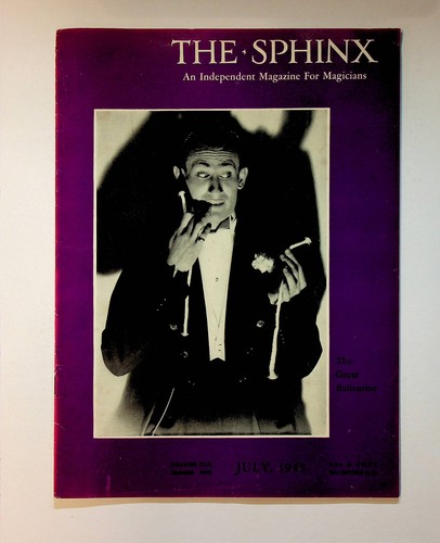 Sphinx Independent Magazine for Magicians Vol. 42 #5 VG 1943 Low Grade ...