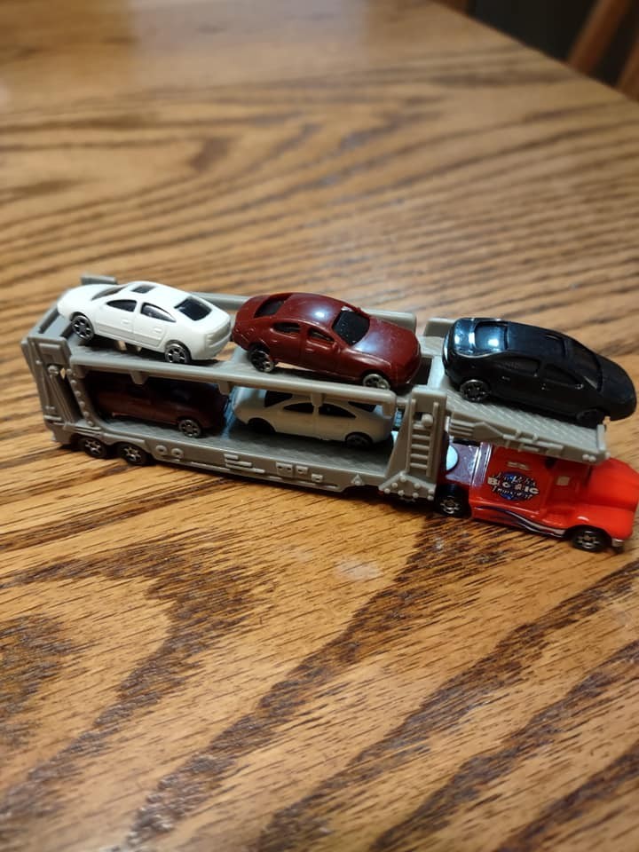 N Scale Cars carrier Truck For Model Train Layout 1997 mattel | eBay