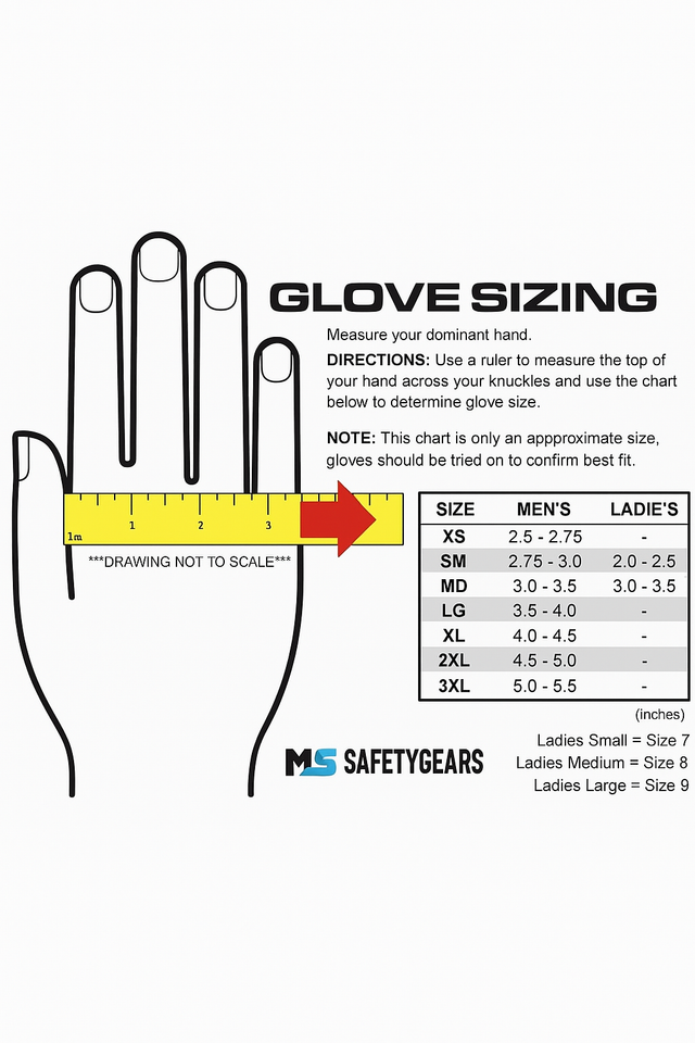 1 Pair HGV Lorry Driving Leather Gloves | Goatskin Driver Work Glove ...