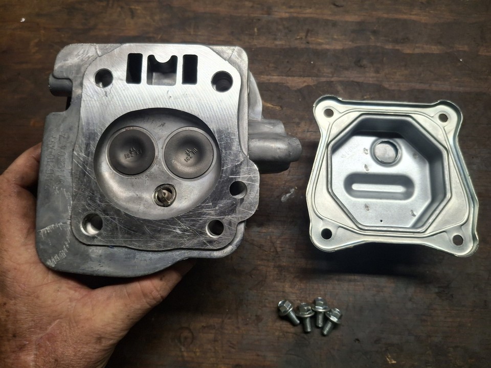 Predator 212cc Non-Hemi 69730 Stock Cylinder Head Complete (Valves ...