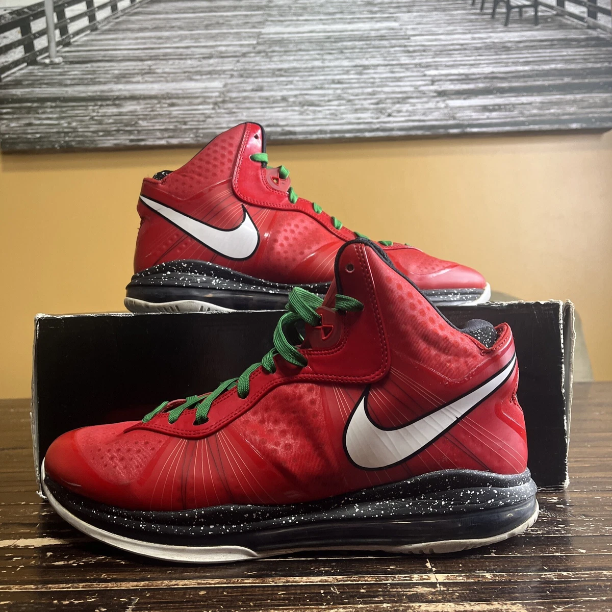 Lebron 8 Red And White