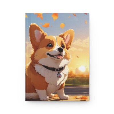 Hardcover Corgi Artwork Journal | eBay