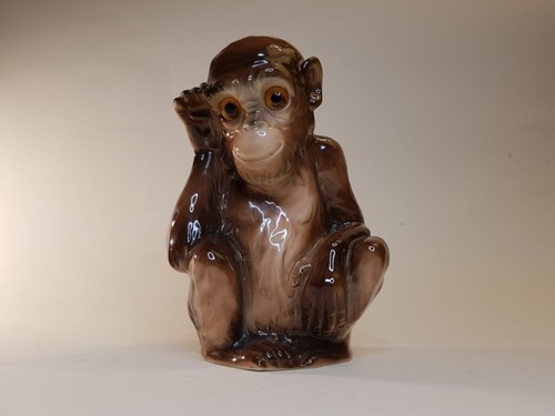Rare German Goebel Art Deco Porcelain Animal Monkey Marked Perfume ...