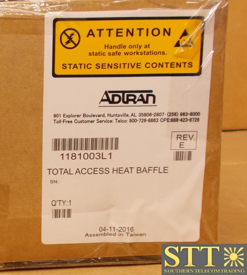 1181001L1 ADTRAN TOTAL ACCESS CHASSIS TA 3000 23 INCH M3M1BB0BRB NEW | eBay