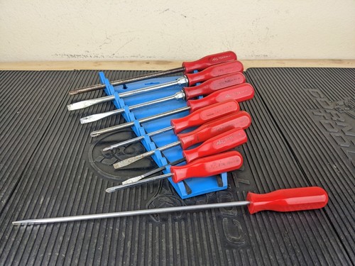 Mac Tools #bc043 RED Phillips / Flat 9pc Screwdriver Set | 9pc | Clutch ...