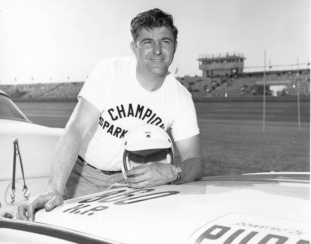 Stock Car Nascar Motor Racing Driver Bill Lutz c1950s 2 Old Photo | eBay