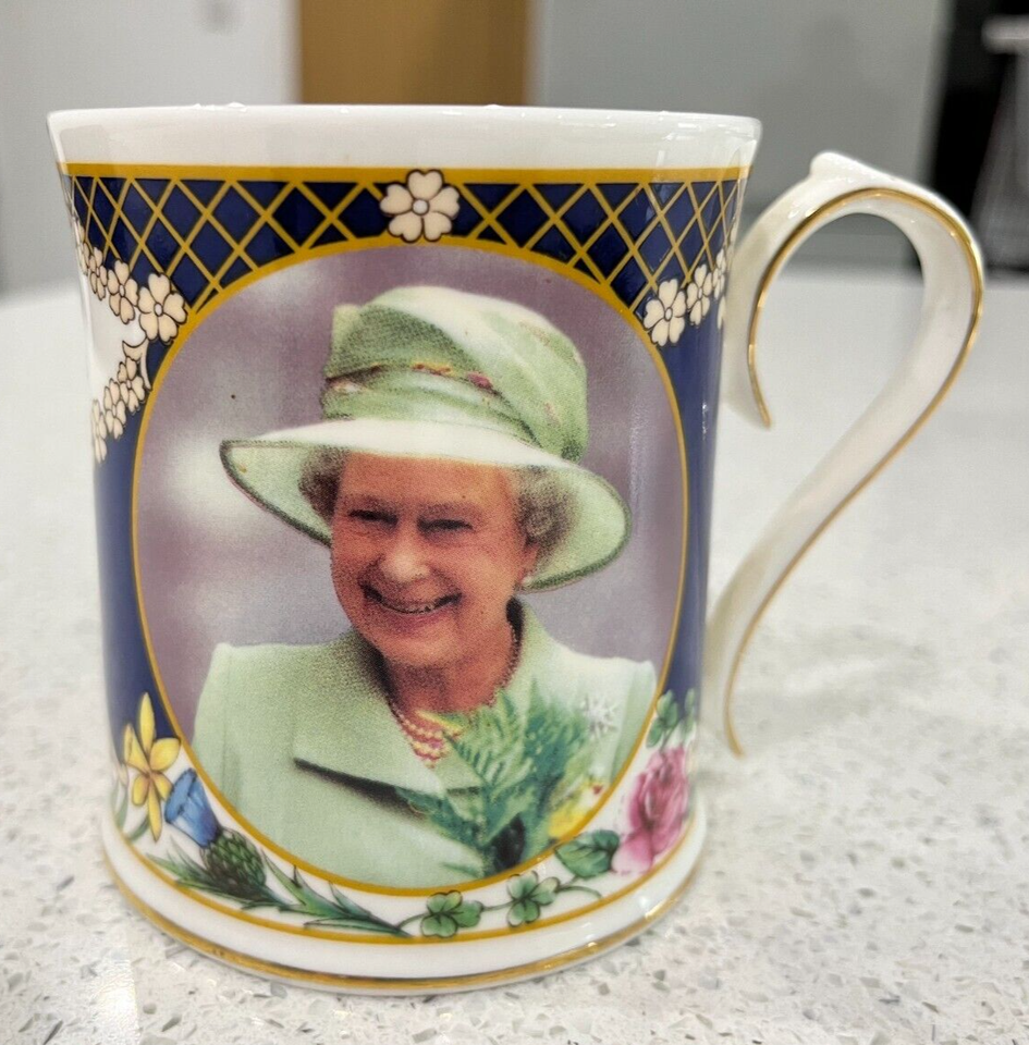 Queen Elizabeth 80th Birthday Aynsley Bone China Mug Limited Edition ...