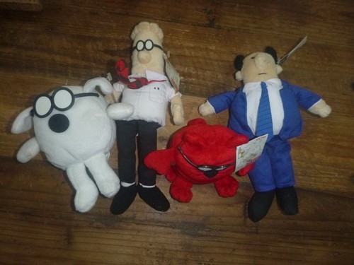 Vintage Dilbert And Dogbert Gund Cartoon Plush Figure | eBay