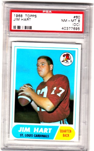 Jim Hart 1968 Topps #60 PSA 8 St Louis Cardinals | eBay