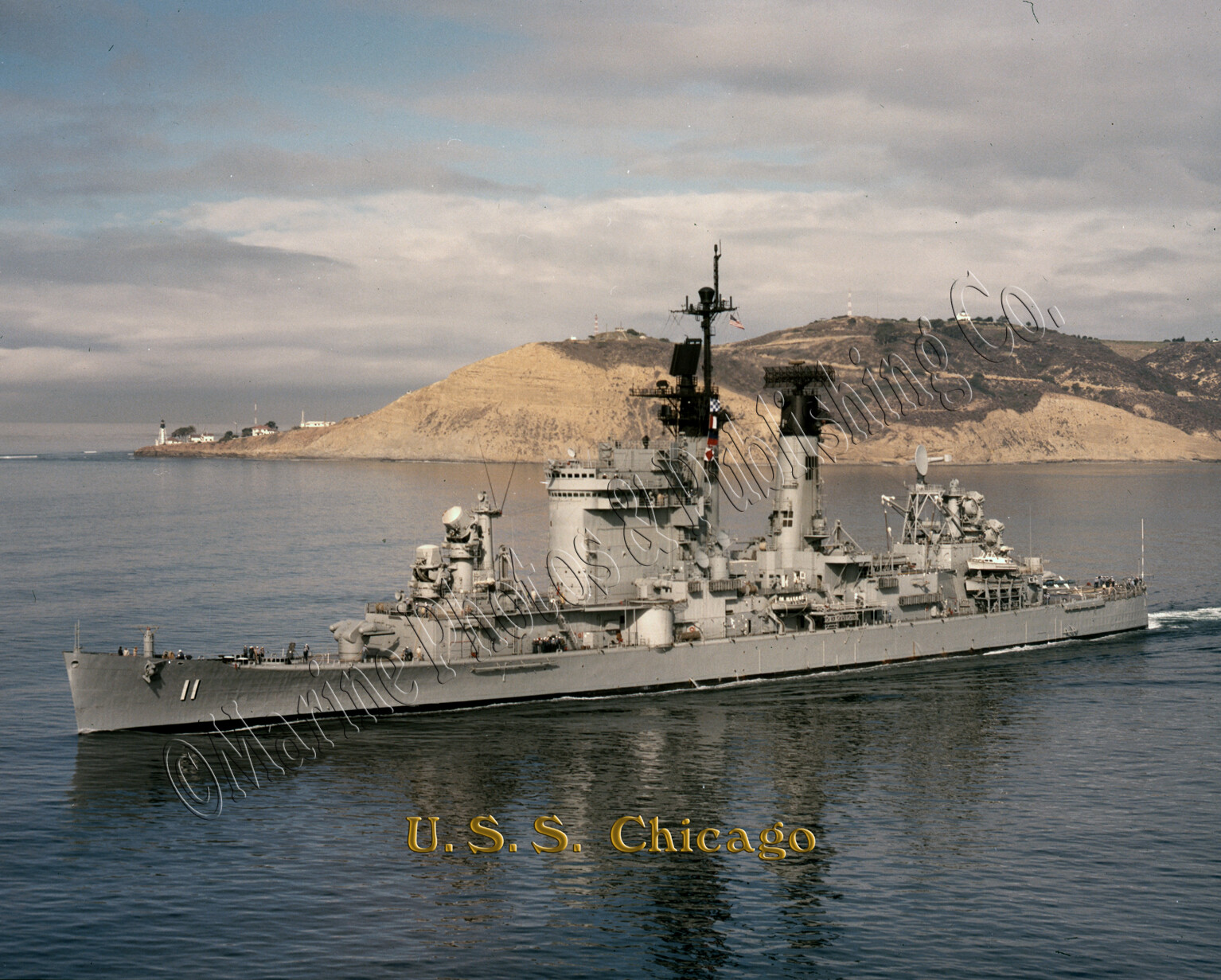 USS CHICAGO CG 11 Photo Print Personalized US Navy 1973 | eBay