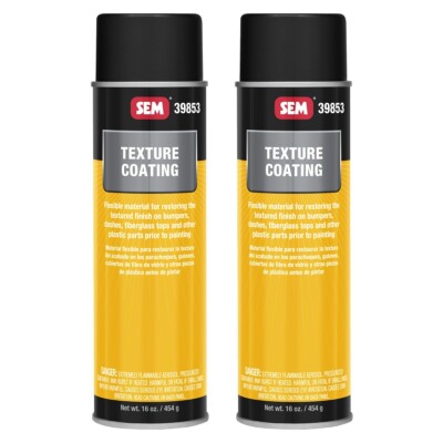 SEM 39853 Texture Coating Auto Bumper Dashboard Plastic Spray Coat 16oz ...
