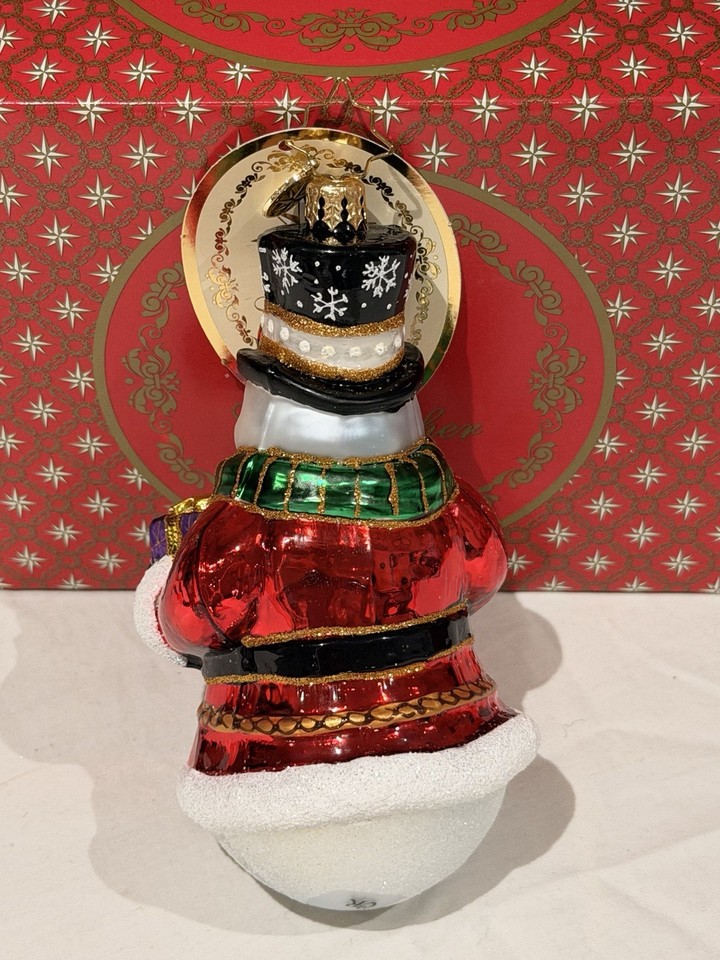 Christopher Radko - Holiday Splendor Snowman Limited Edition* Snowman ...