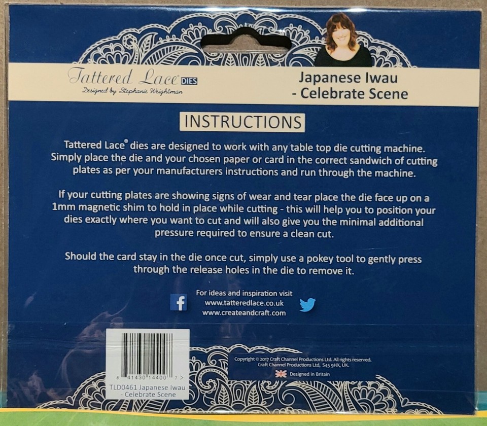 Tattered Lace JAPANESE IWAU - CELEBRATE SCENE Die Set - TLD0461 | eBay