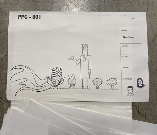 The Powerpuff Girls Movie - Model Sheets | eBay