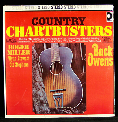 Country Chartbusters ~ Various Artists ~ Design DLP-628 ~ Stereo Mint ...