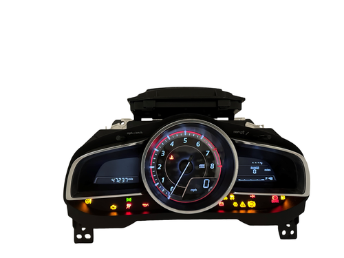 Speedometer Instrument Cluster 2014 Mazda 3 w/Heads up display Dash ...