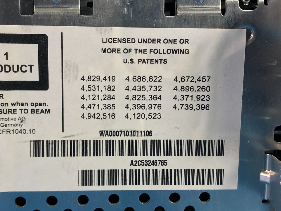 07-09 BMW E60 E63 535I 550I 650I GPS NAVIGATION CCC RADIO CD PLAYER OEM ...