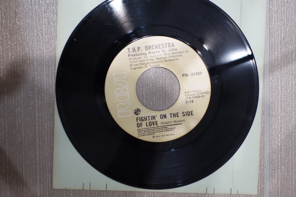 THP t h Orchestra LOT 2 45 rpm 7" records CANADIAN press THEME SWAT ...