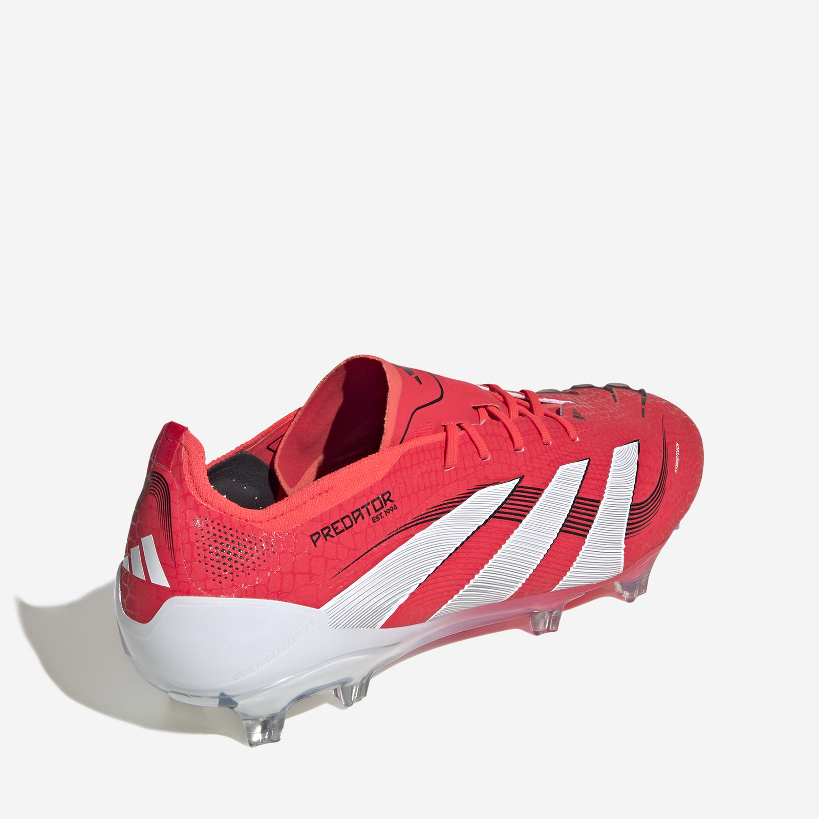 adidas Predator Elite FG Men's Football Red White Sport Sneakers ID3882 ...