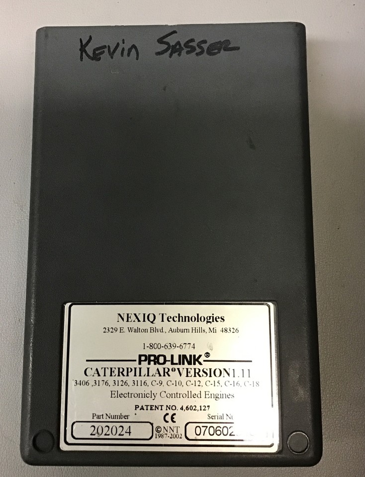 Nexiq Pro-Link Plus + PRO-LINK PRINTER (m2) Warranty