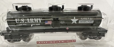Menards O Scale 279-3573 Army Tank Car NATO F-54 US Army | eBay