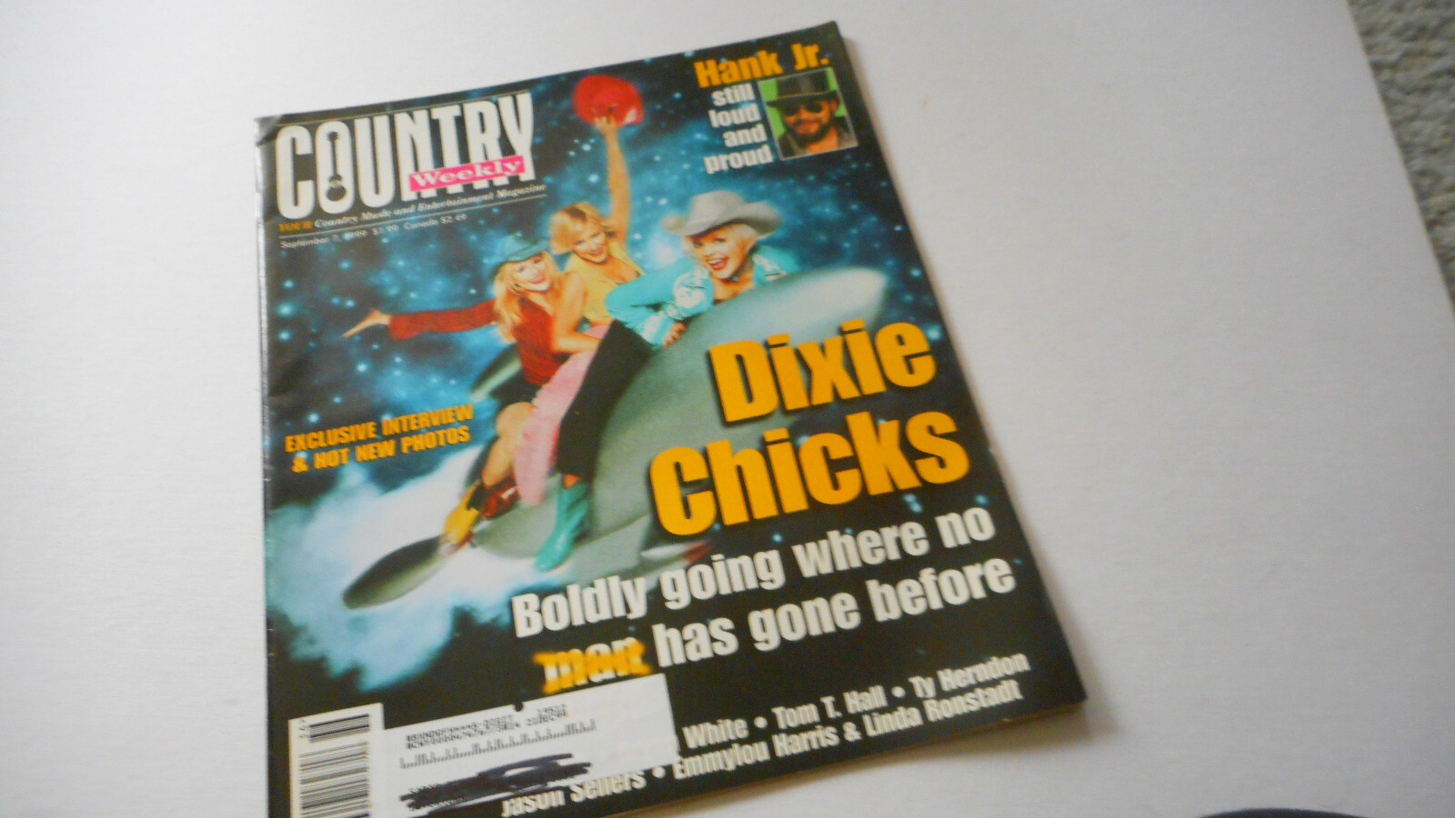 Dixie Chicks Cover Country Weekly Magazine September 1999 Toby Keith | eBay