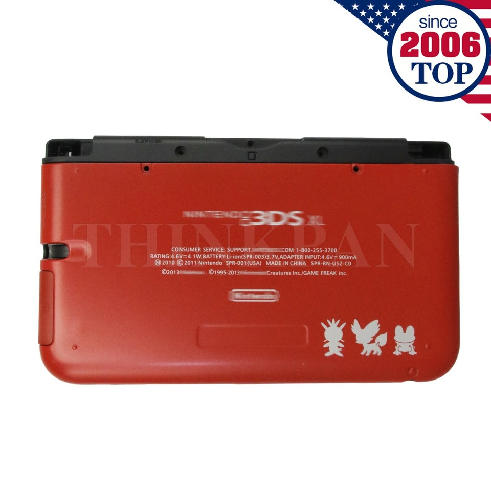 Full Housing Shell Set for Nintendo 3DS XL Replacement Cover Screen Red ...