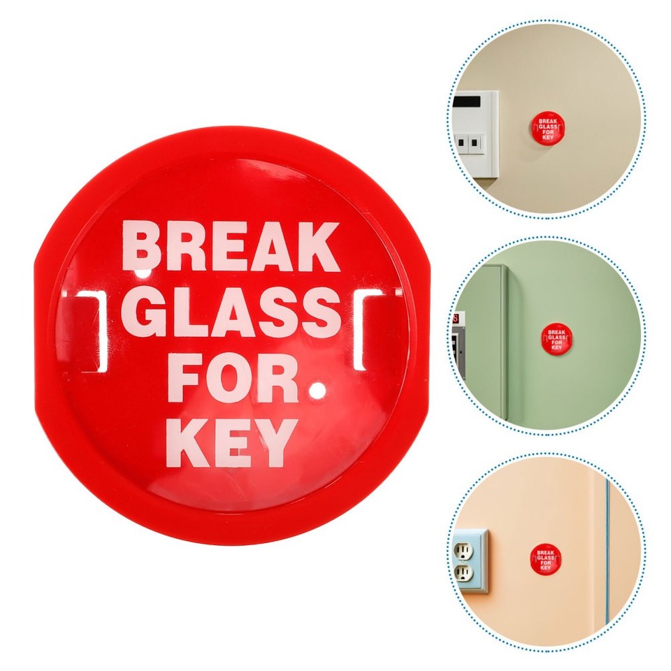 4 Pcs Fire Emergency Key Box Holder for Outdoor Extinguisher Cabinet ...