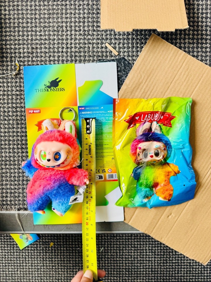 Brand New Pop Mart Labubu Rainbow Gen 6 Series Dolls Toys Soft Plushie ...