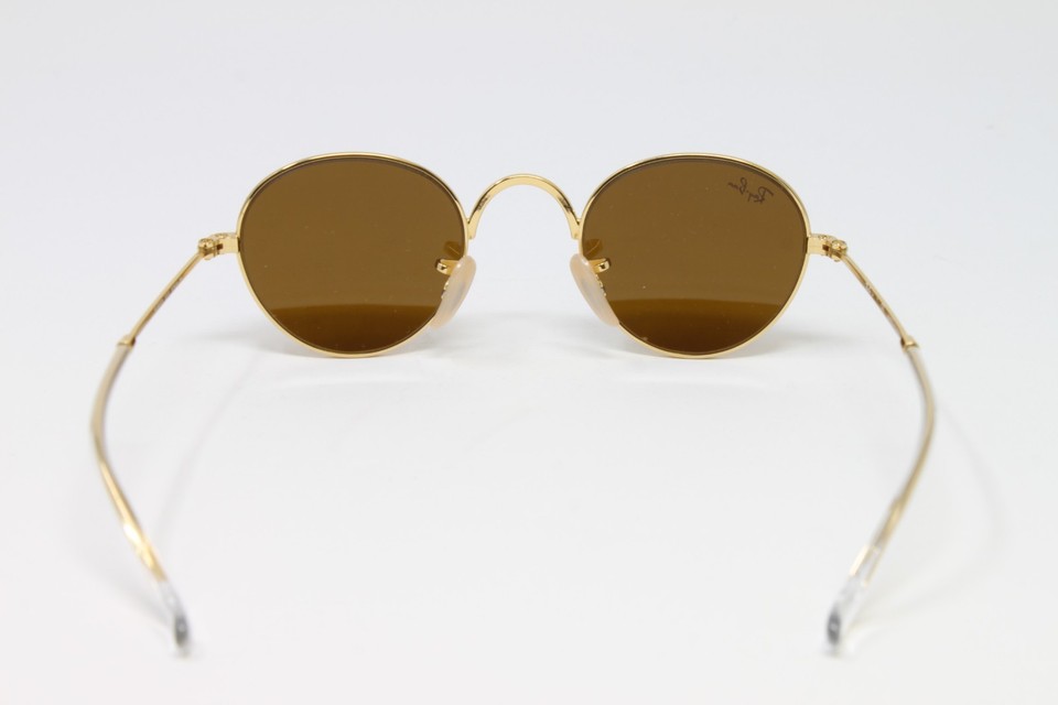 Ray Ban Junior JR9537S-2233 Kids Sunglasses Gold 40mm SMALL Round Metal ...