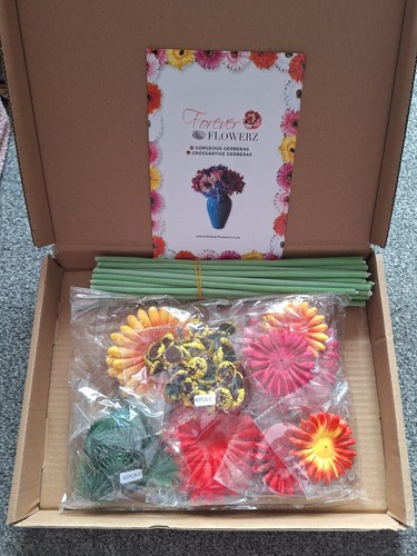 Forever Flowerz Gorgeous Gerberas Flower Kit | eBay UK