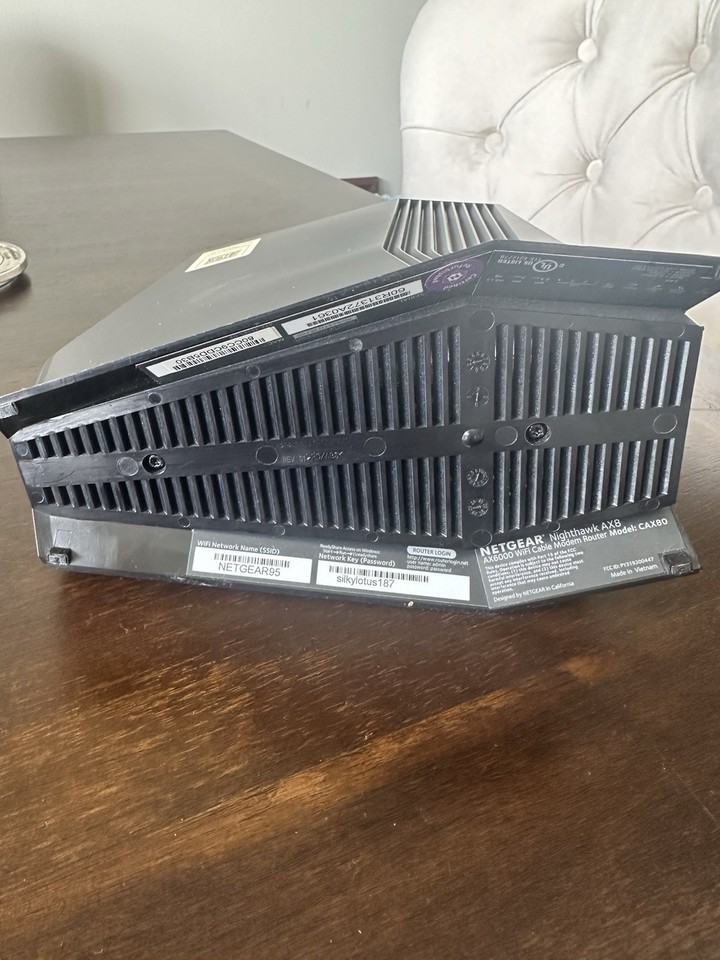 NETGEAR Nighthawk CAX80 AX6000 WiFi 6 Cable Modem Router– All-in-One ...