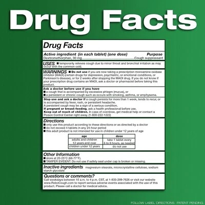 RoboTablets Cough Suppressant Tablet 100 | Grelly USA